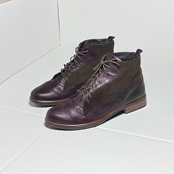 Naot | Shoes | Naot Mistral Block Heel Bootie | Poshmark